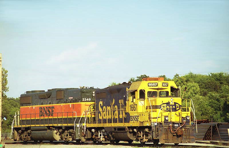 BNSF'S East Thomas Yard